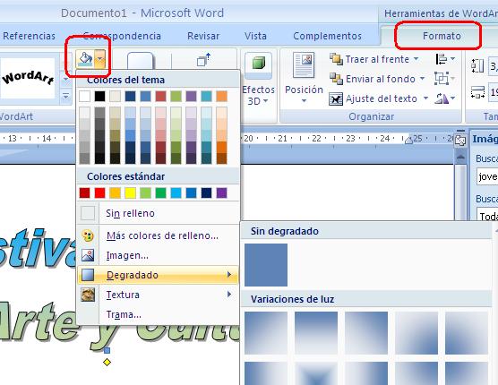 Aprendiendo Word: WordArt e Imágenes Prediseñadas