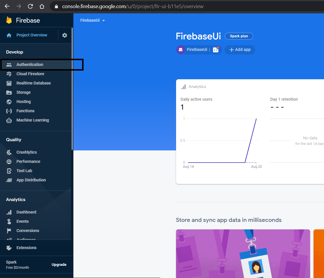 Firebase Authentication with Android - Harpreet Studio