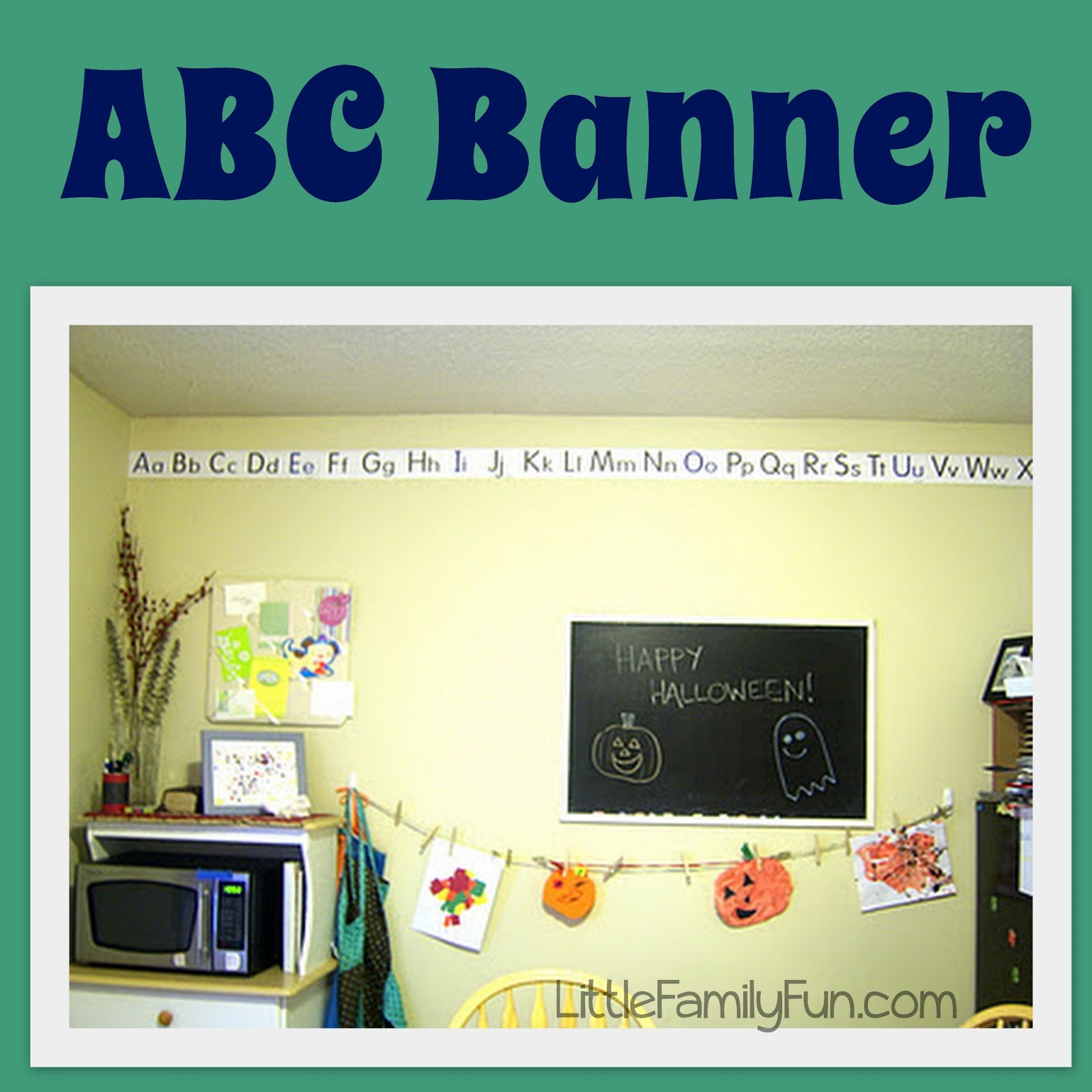 Little Family Fun: ABC Banner