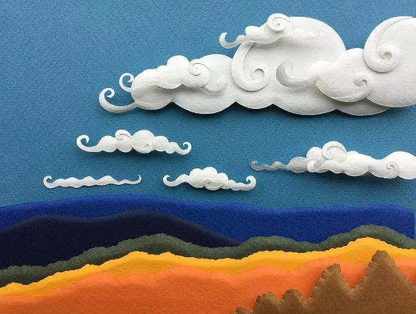 Nature-Inspired Paper Sculpture by Tiffany Budzisz