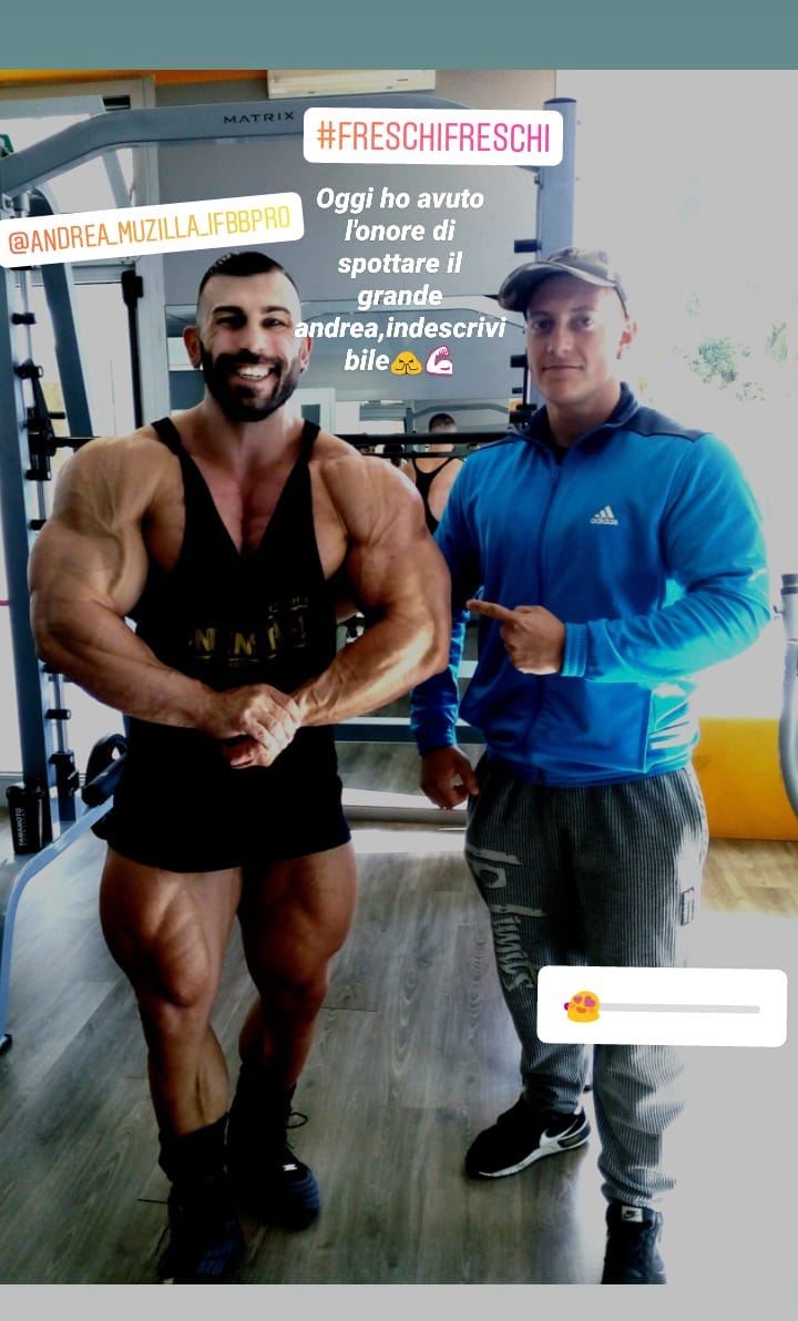 Hola Bodybuilders: Andrea Muzilla IFBB PRO