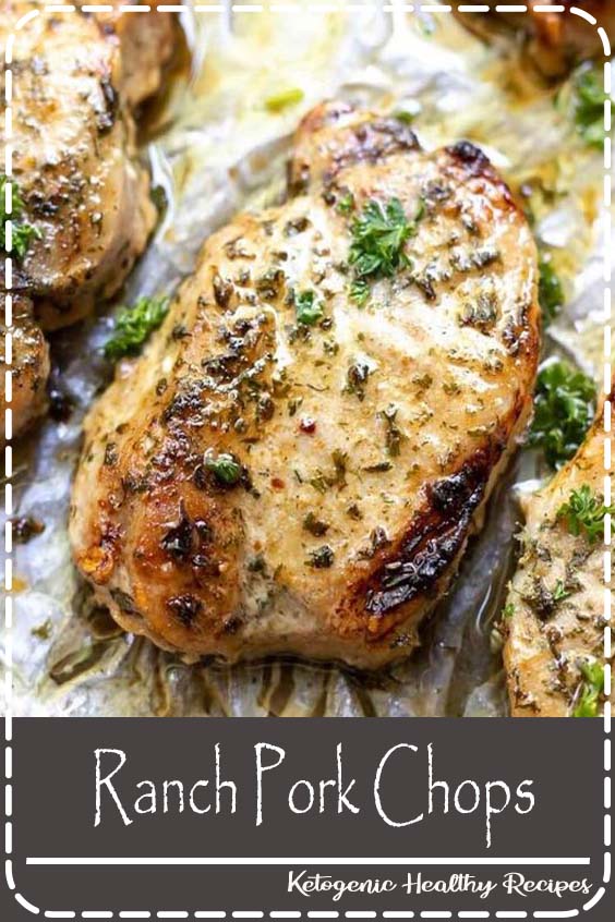 Ranch Pork Chops - The Healthy Chef