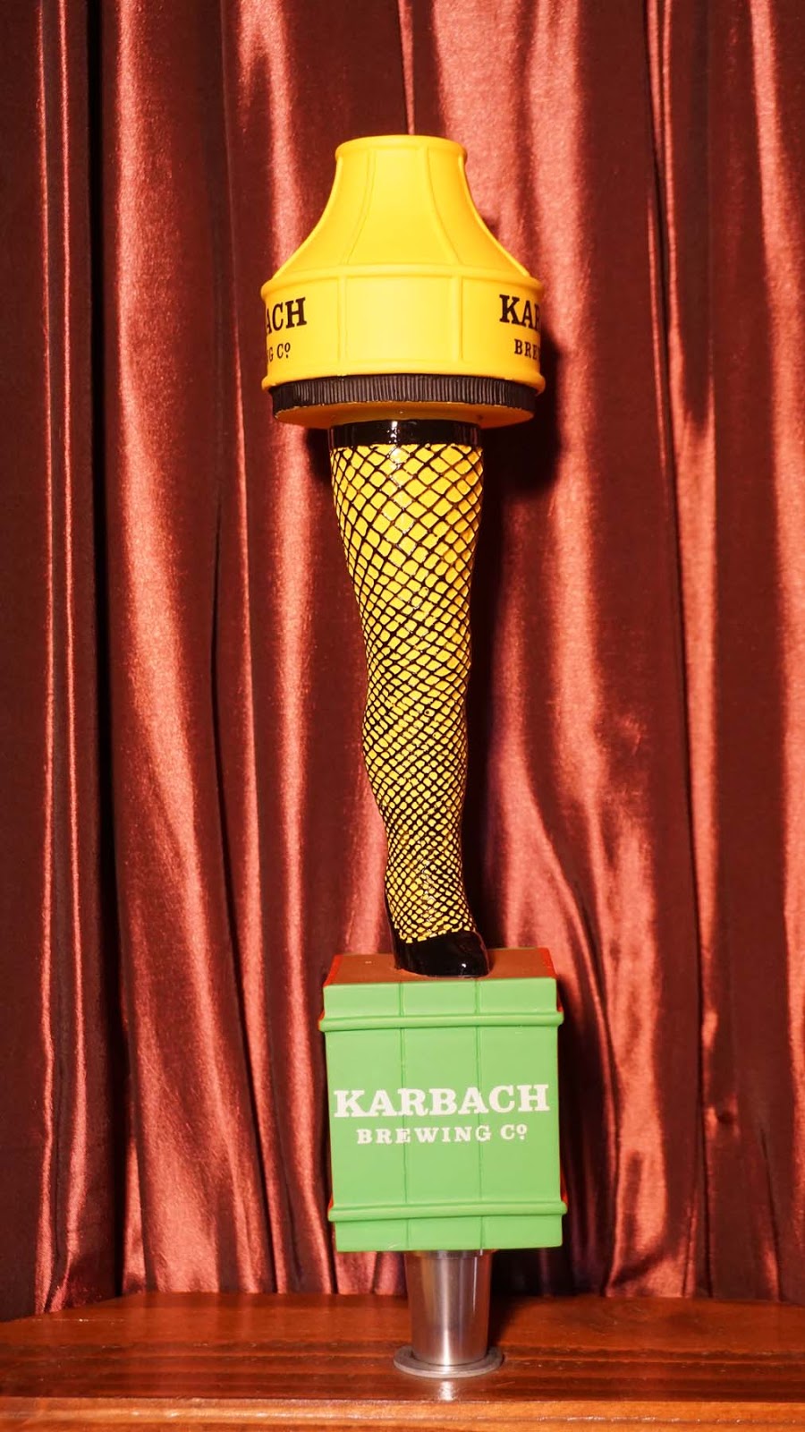 Tap Handle #725: Karbach (Anheuser-Busch) - Yule Shoot Your Eye Out Red Ale