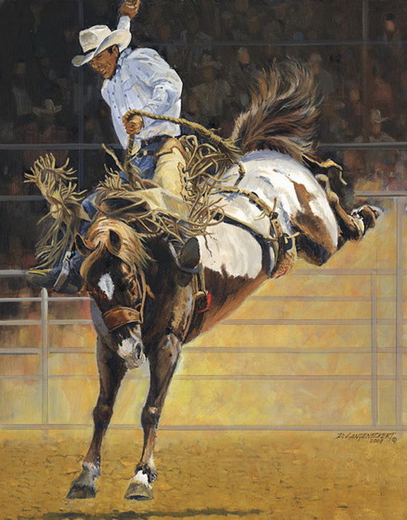 Historia y evolución de la pintura artística : Domando al Caballo ...