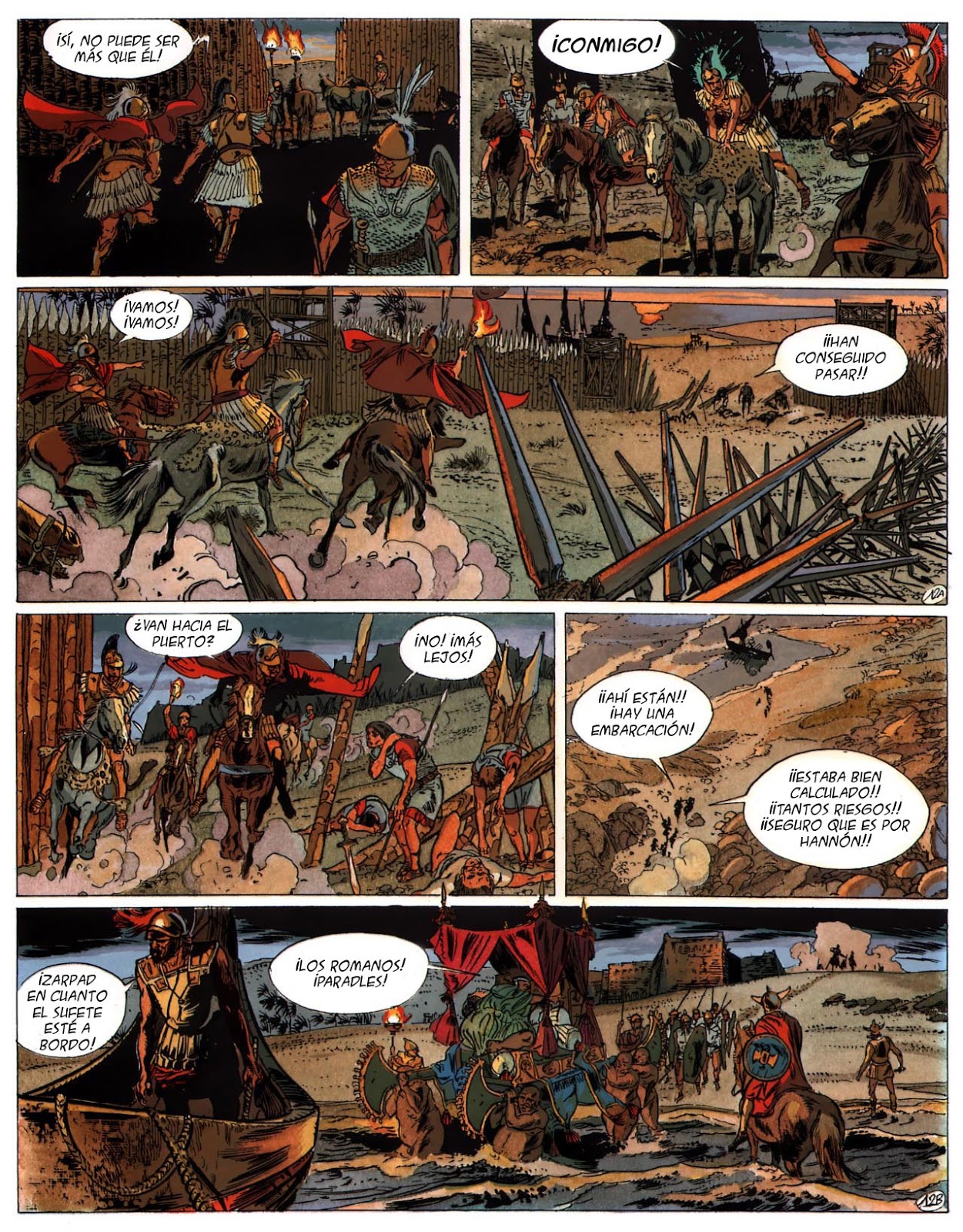 Los comics de Machete: Barca (1) El rehén de Amílcar