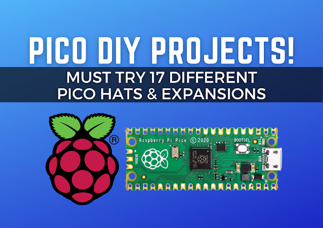 Pico DIY Projects! Must Try 17 Different Pico HATs & Expansions ...