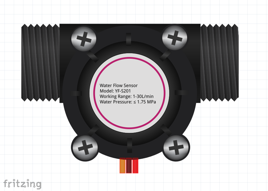 YF-S201 WATER FLOW SENSOR INTERFACE WITH ARDUINO