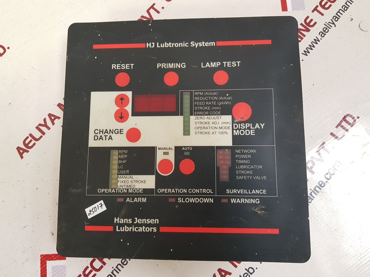 HANS JENSEN HJ LUBTRONIC SYSTEM - Aeliya Marine