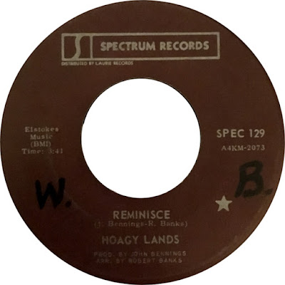 Soul Strutter: Hoagy Lands [1972] - Reminisce [Spectrum 129]