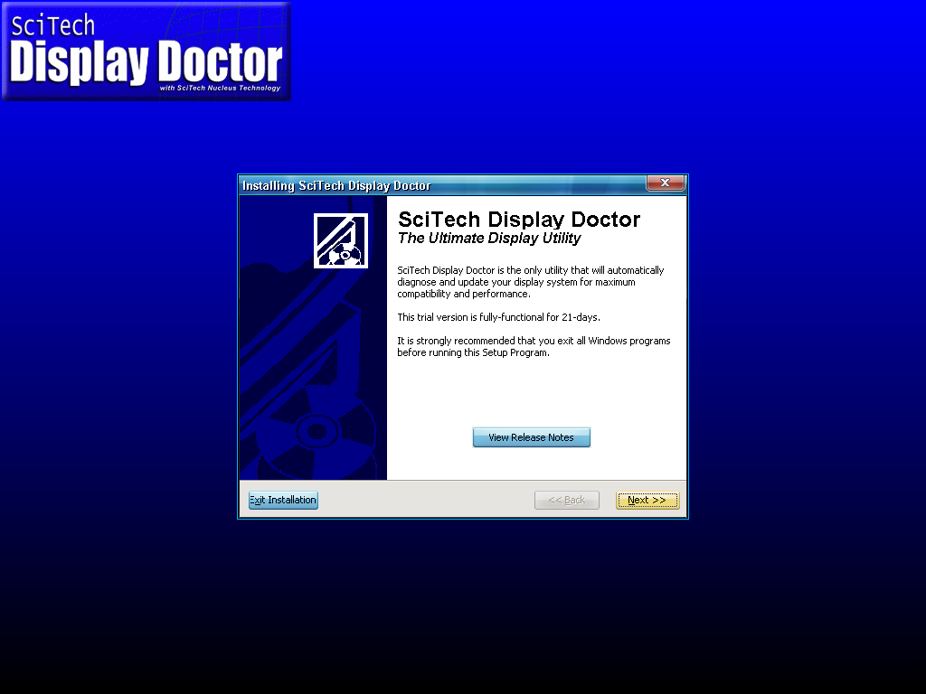 SciTech Display Doctor 7 | Operating System Revival
