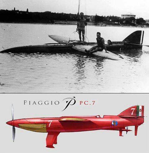 Just A Car Guy: The Piaggio P.7 was built for the 1929 Schneider cup ...