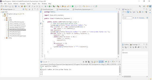 Prime Factor In Java (Warning This Is not "Simple") 😂😂😂