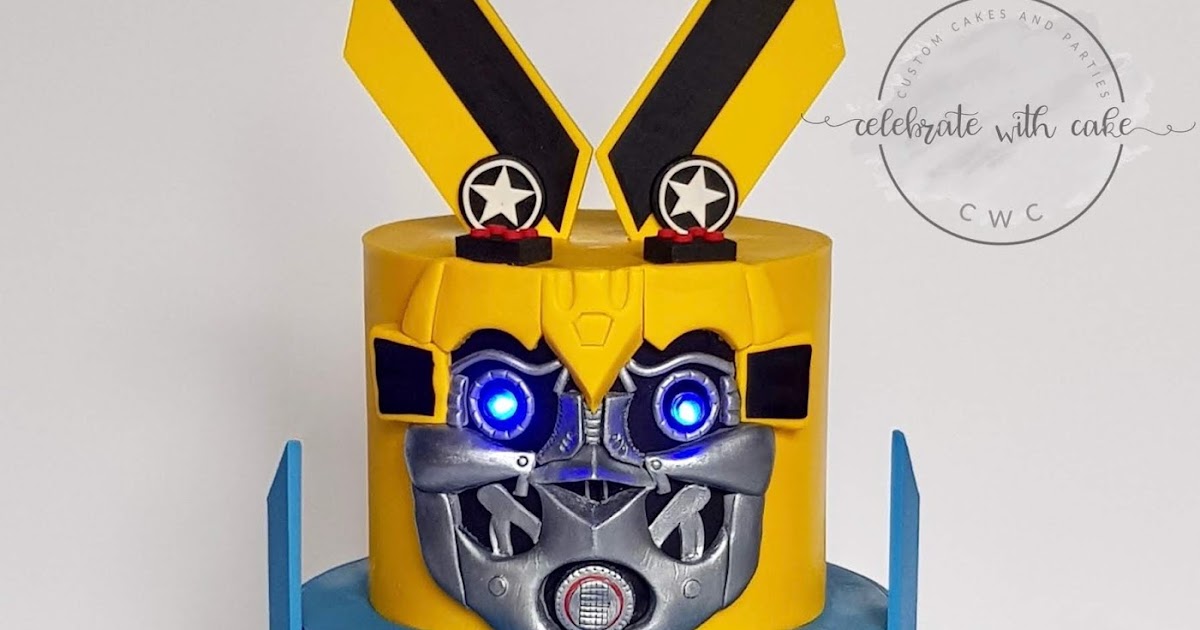 Celebrate with Cake!: Transformers themed featuring Bumblebee and ...