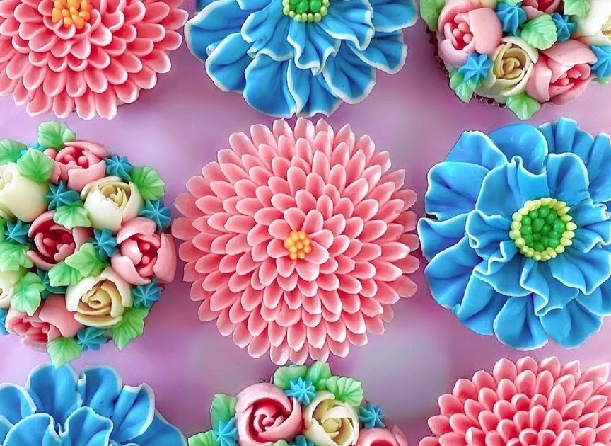 Bright and colorful cupcake decorating ideas | Melody Jacob