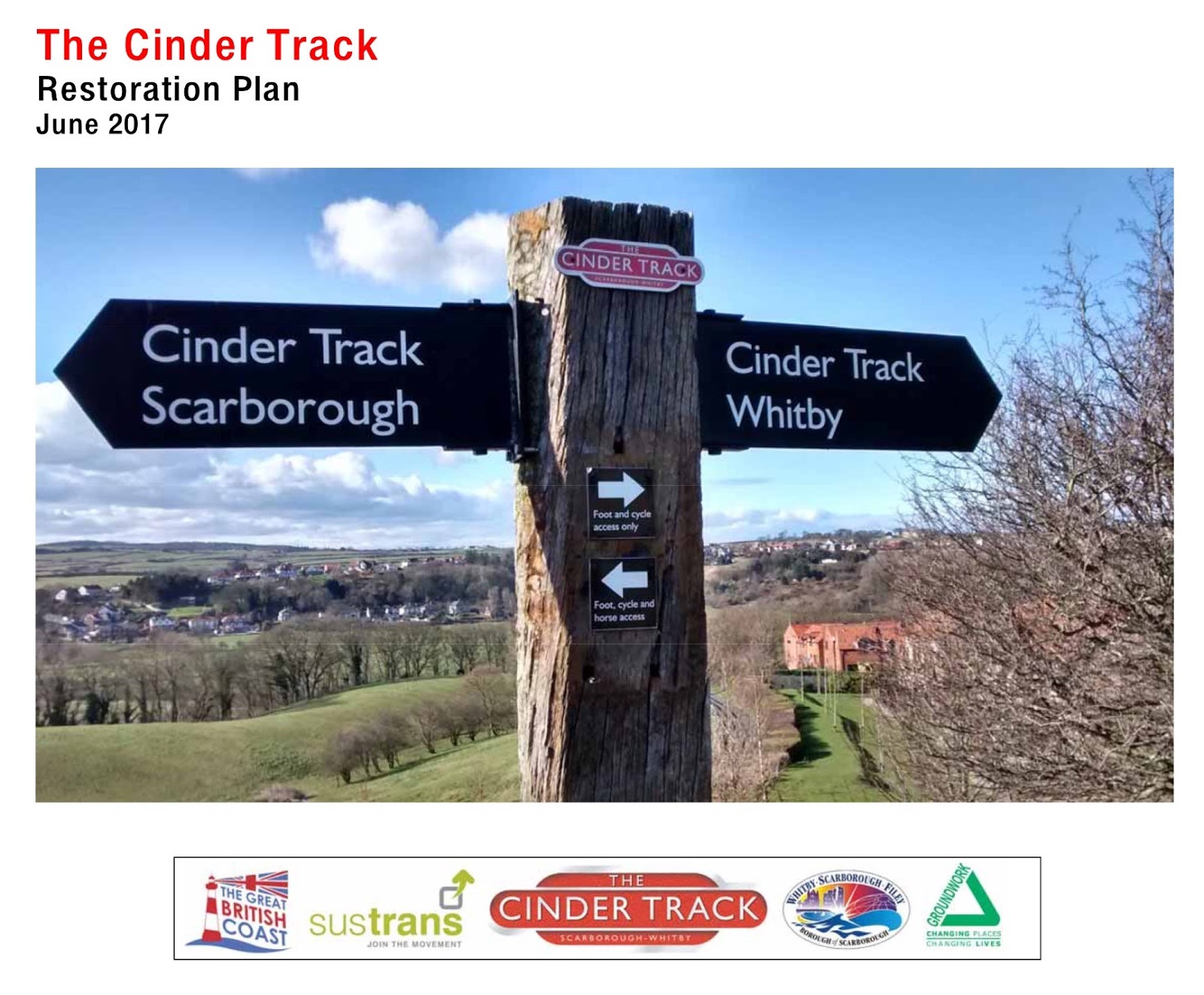 Muddy Brown's Blog: Whitby to Scarborough Cinder Track - the future