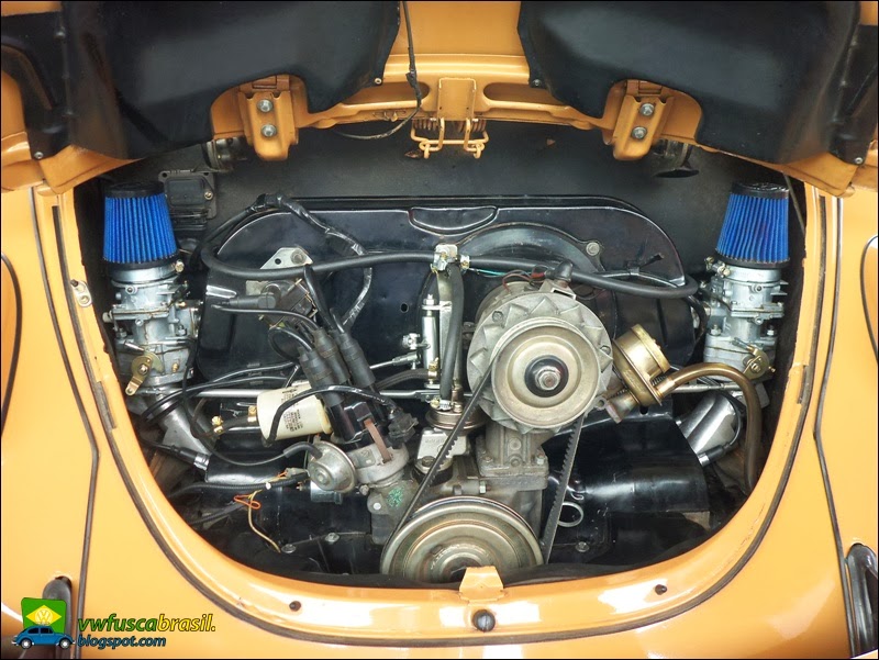 VW Fusca Brasil: Motores