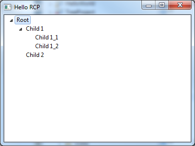 Advanced Tutorials: TreeViewer in RCP