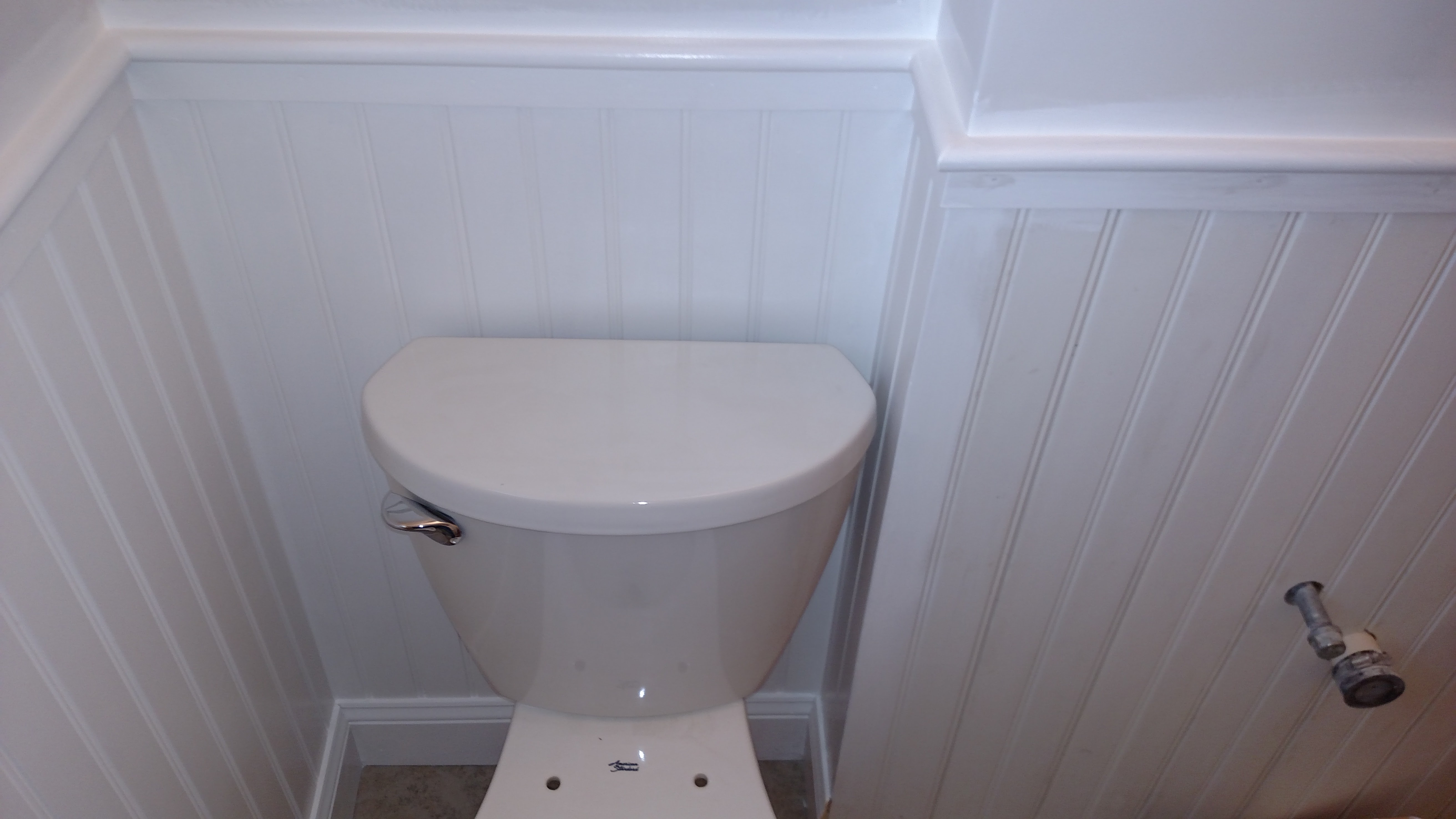 Installing Beadboard in Bathroom