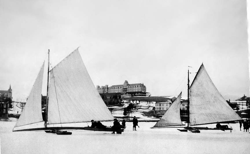Inkwell Inspirations: Historic Winter Sports: Ice Sailing