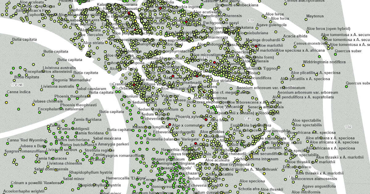 Plant-nerd technology that works: Huntington digital plant map