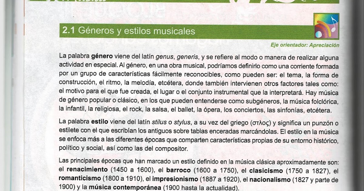 Escuela Secundaria General: Artes Música 2° A y B