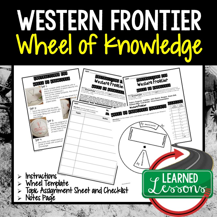 American History Activity BUNDLE, Wheel of Knowledge, Interactive ...