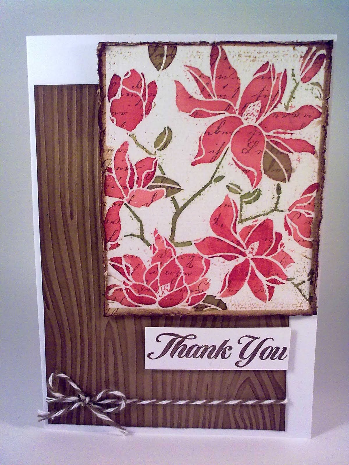 my inky corner: Woodgrain embossing folder! my inky corner: Woodgrain embossing folder!