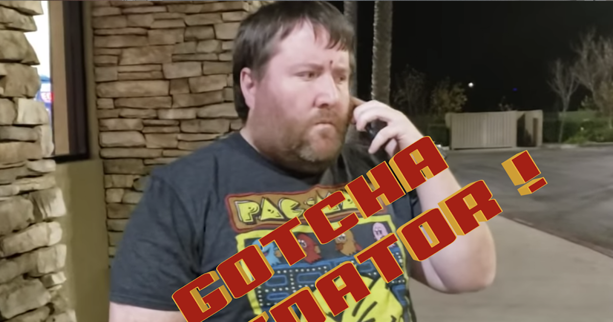 Ej With Gotcha Predator Confronts A Sex Predator In The Wildomar Area Who Was Trying To Meet Up
