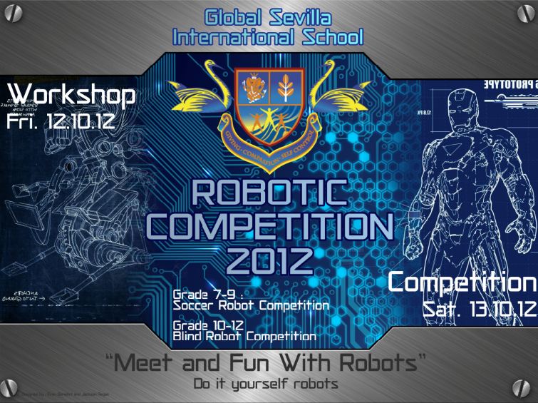 GSIS Graphic Design Subject: ROBOTIC COMPETITION BACKDROP -BEST WORKS