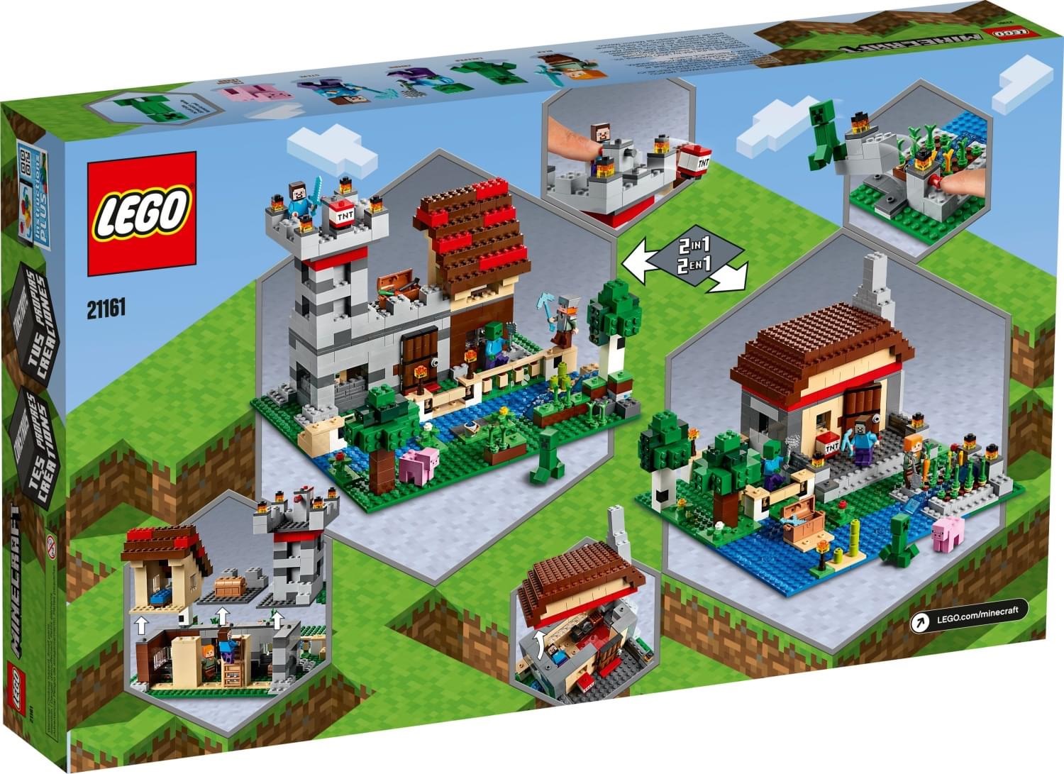 Brick Built Blogs: Lego Minecraft 2020 Box Images Revealed
