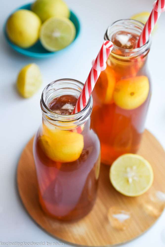 Lemon iced tea