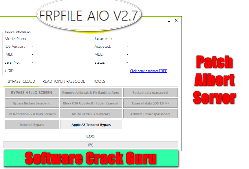 Frpfile icloud bypass tool v2 - dunperu