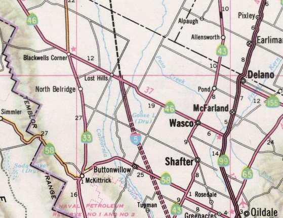 Interstate 5; the West Side Freeway