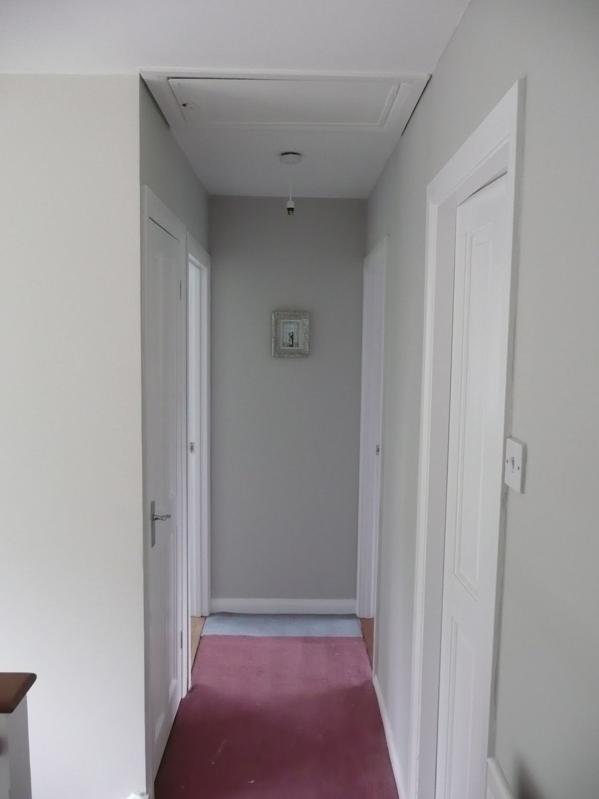 Our Big Fat 80s House: THE GRAND REVEAL - THE HALLWAY