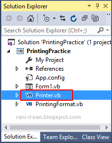 VB.NET: Printing POS Receipt Directly to Printer