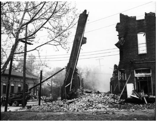 Sippiana Succotash: Masonic Temple Fire -- Aftermath