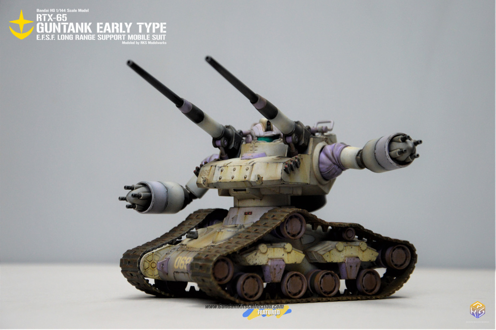 Painted Build: HG 1/144 Guntank Early Type