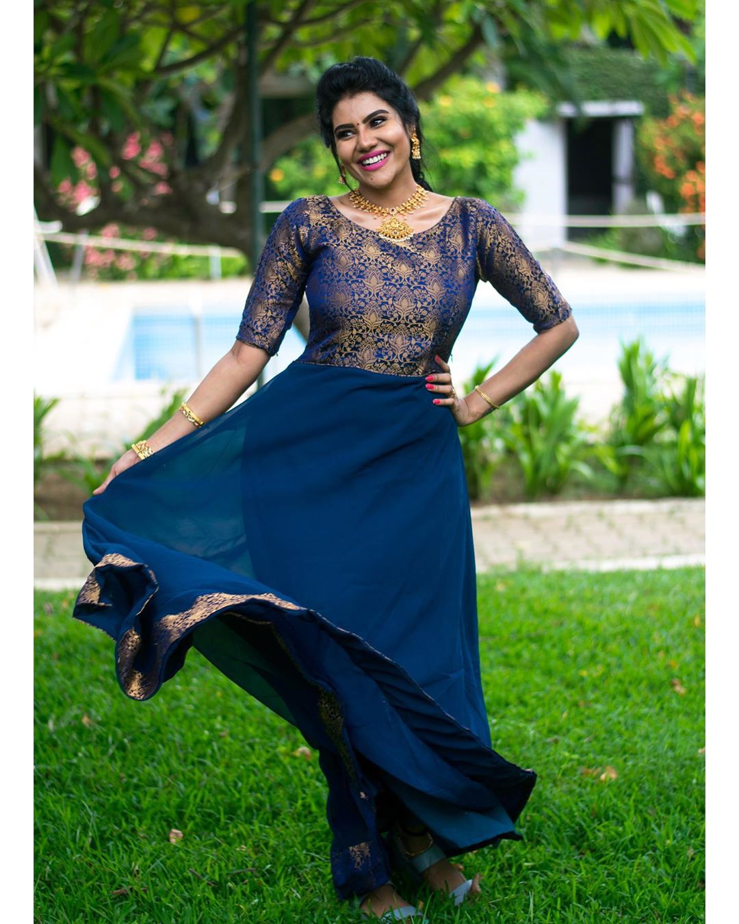 Nivisha Hot Navel Photos Collection Instagram, Serial Stills