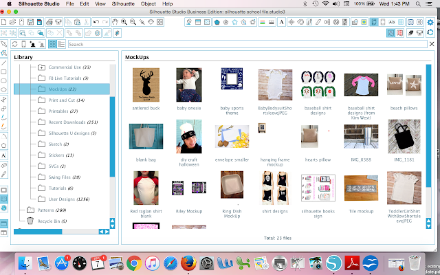 Saving Mock Ups from Silhouette Studio as JPEG or PNG - Silhouette School
