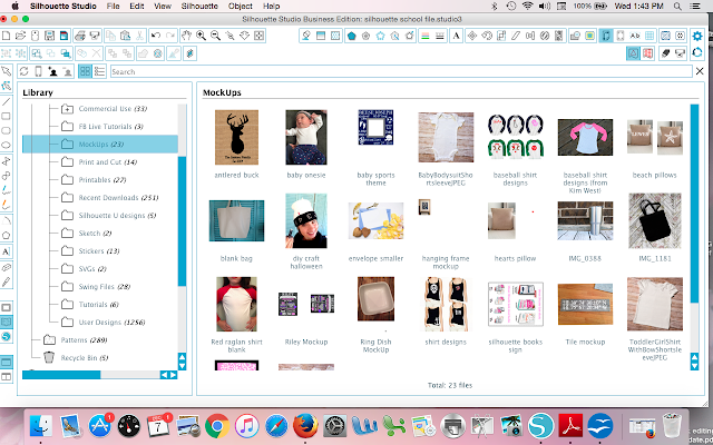 Saving Mock Ups from Silhouette Studio as JPEG or PNG - Silhouette School