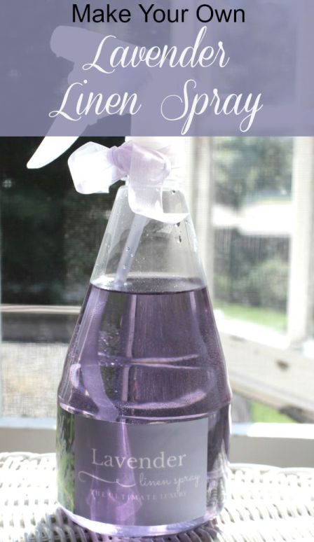 Homemade Lavender Linen Spray | Homemade to Healthy Homemade Lavender Linen Spray | Homemade to Healthy