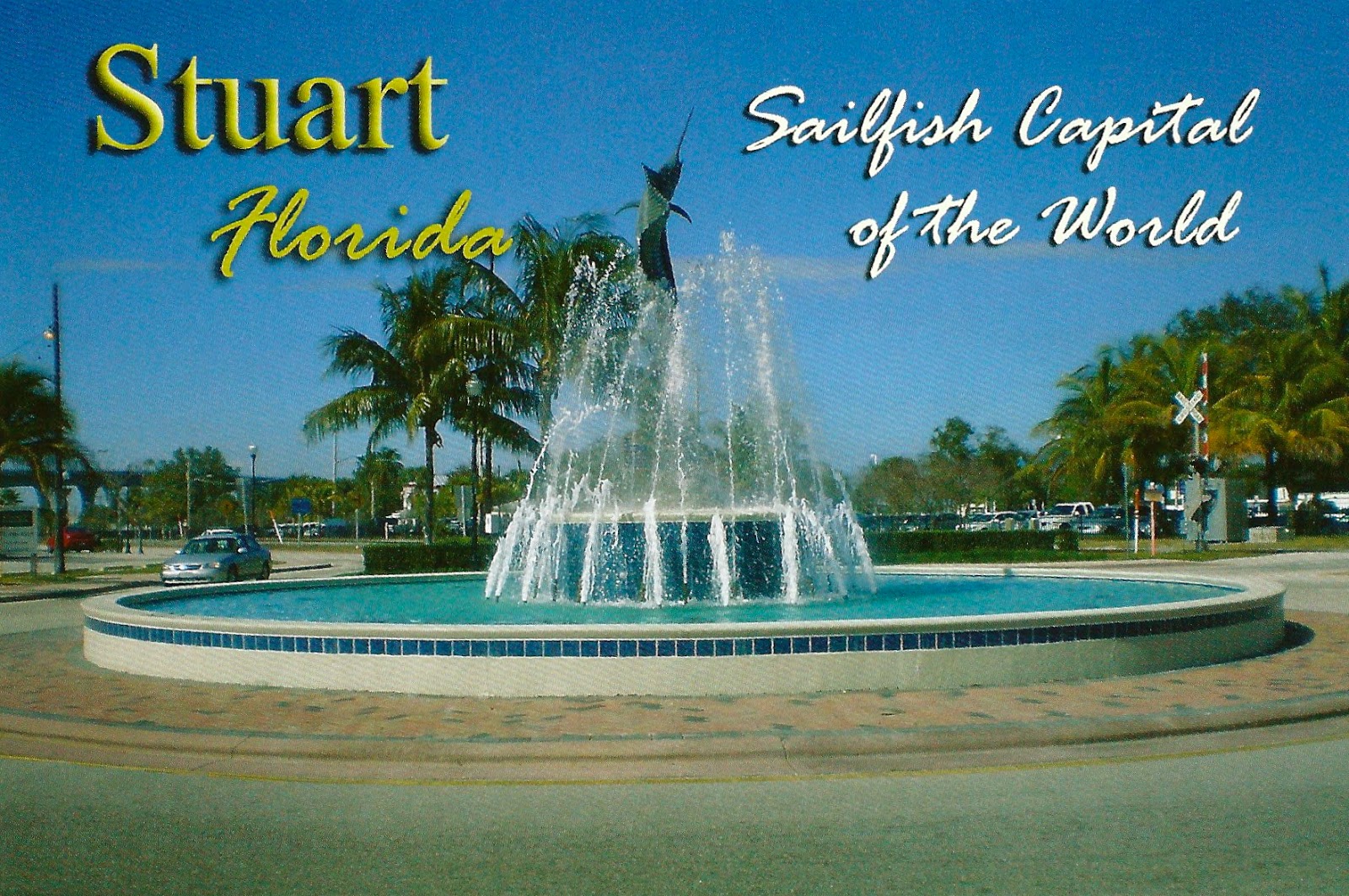 My Favorite Views: Florida - Stuart, Sailfish Fountain
