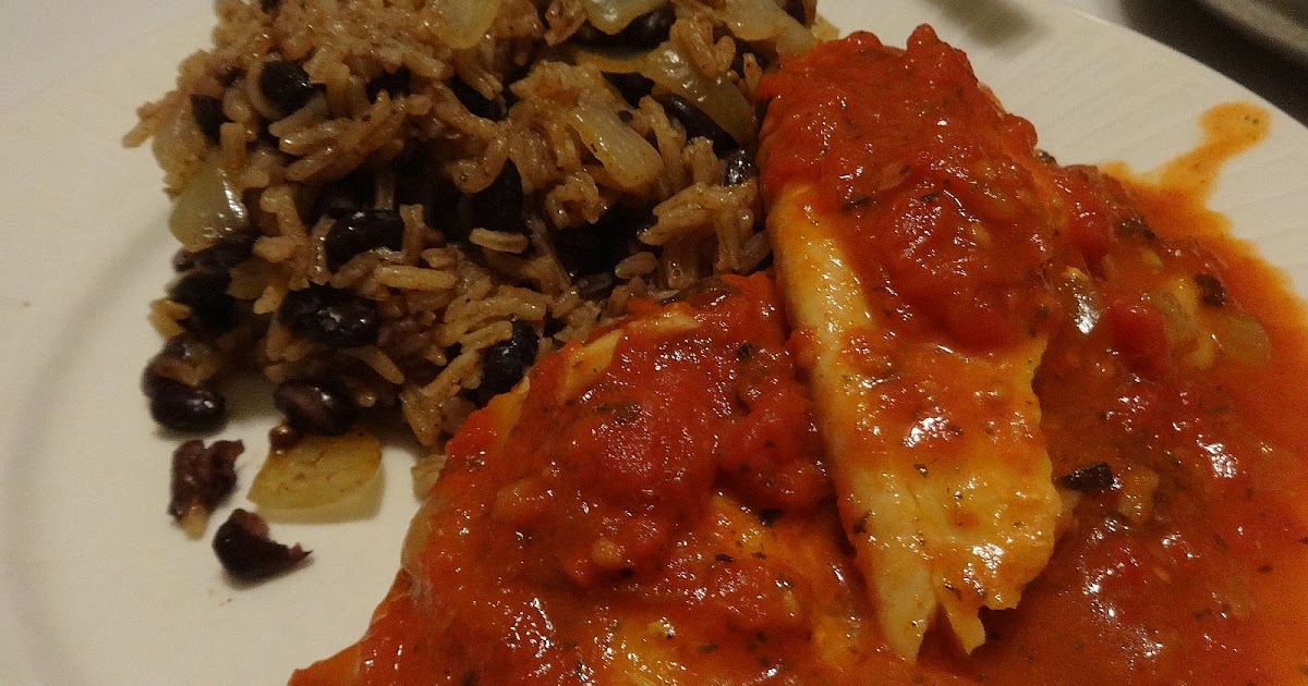 Riz à la mexicaine et poisson tomaté ~ Famille Pou