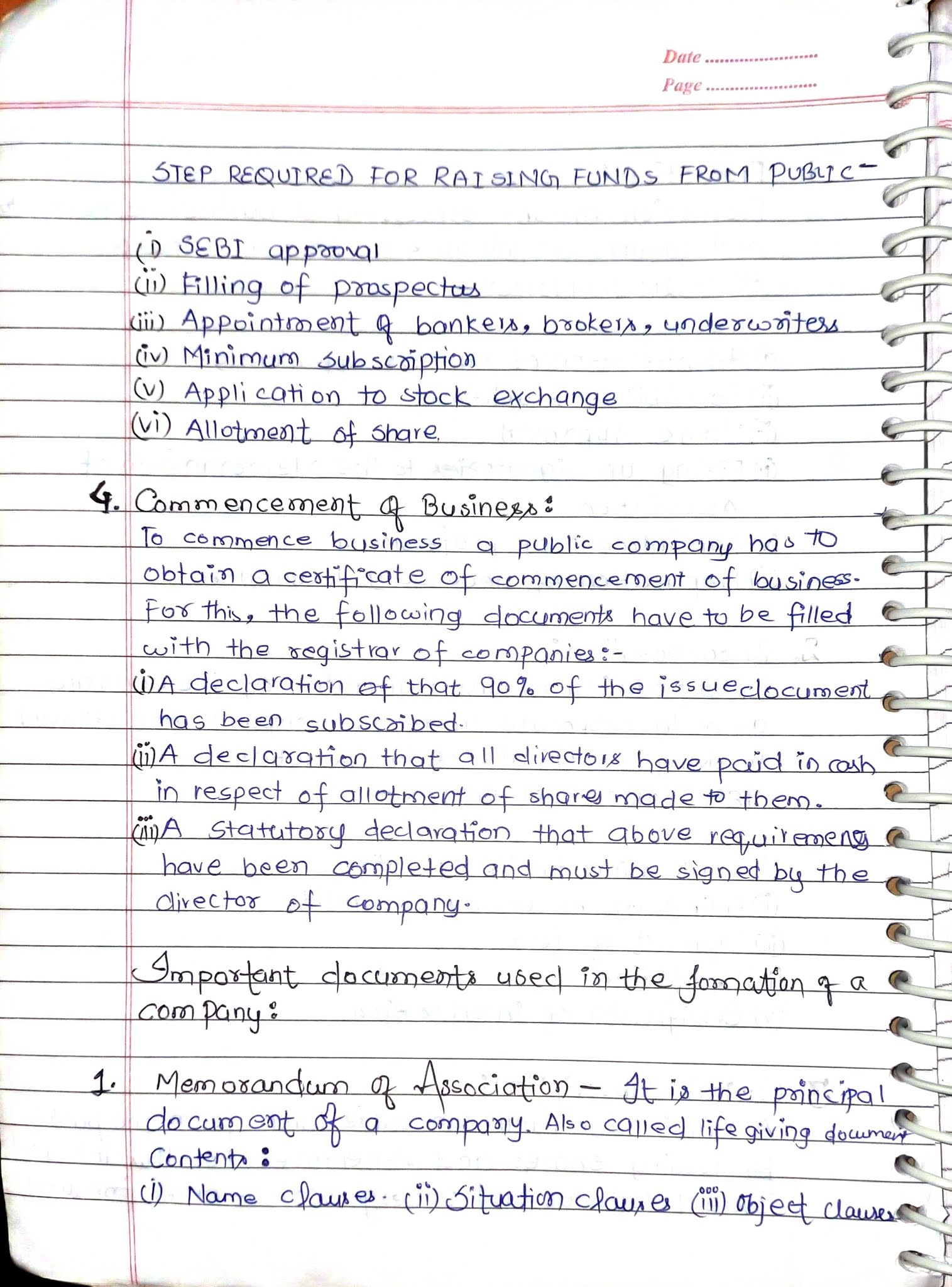 Class 11 Business studies chapter 2