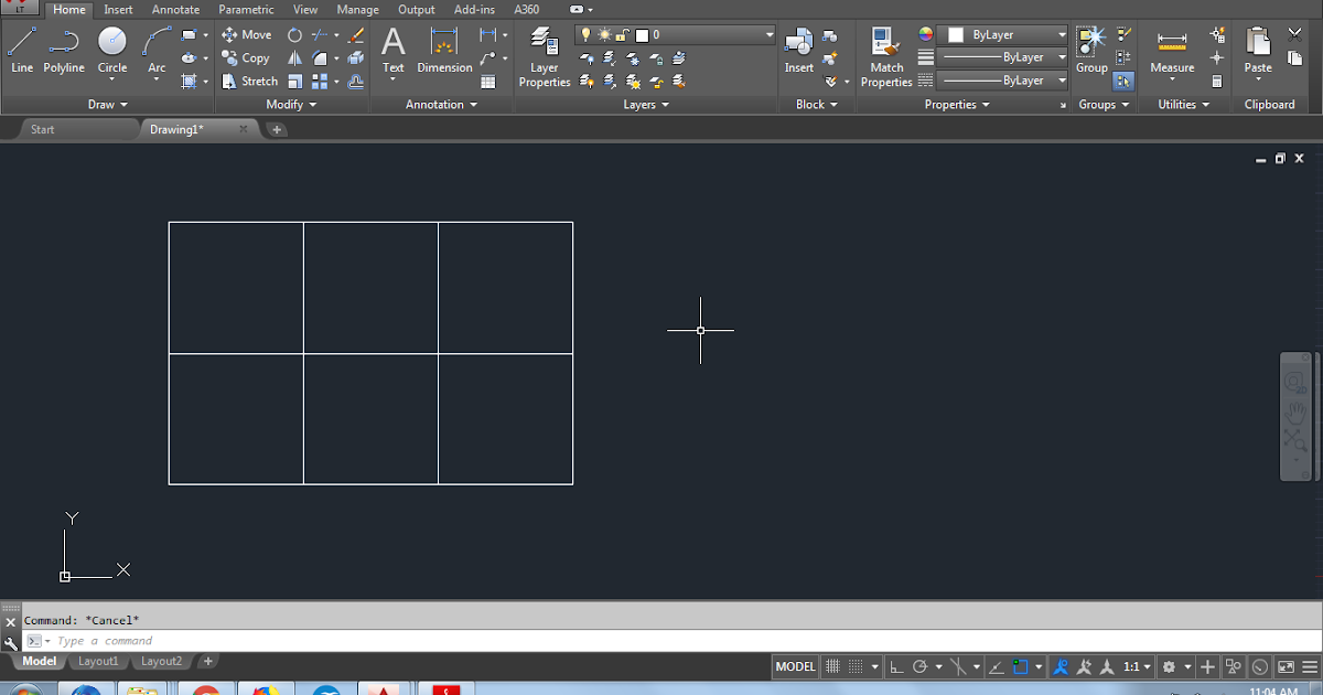 Tutorial Autocad: Tutorial Autocad - Trim (TR) & Extend (EX)
