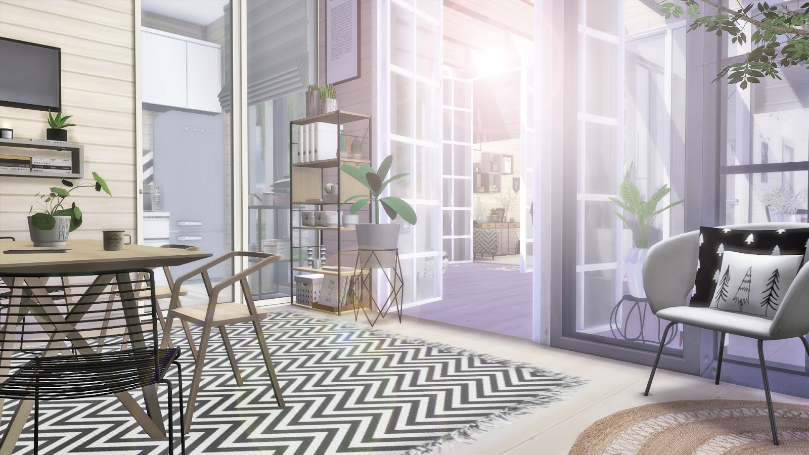 Sims 4 - Realistic Insta House DL + CC - Bárbara Sims