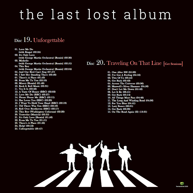 jfn Beatles Music & Memories: The Lost Album Box Set Bootleg Series ...