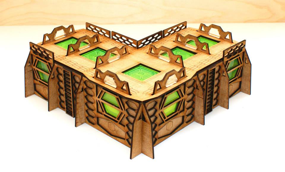 Tabletop Fix: Eleven Tree Designs - New SciFi Terrain Preview