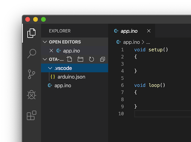 Visual Studio Code for Arduino - OTA Programming