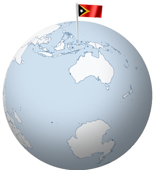 Flag of East Timor (GIF) - All Waving Flags
